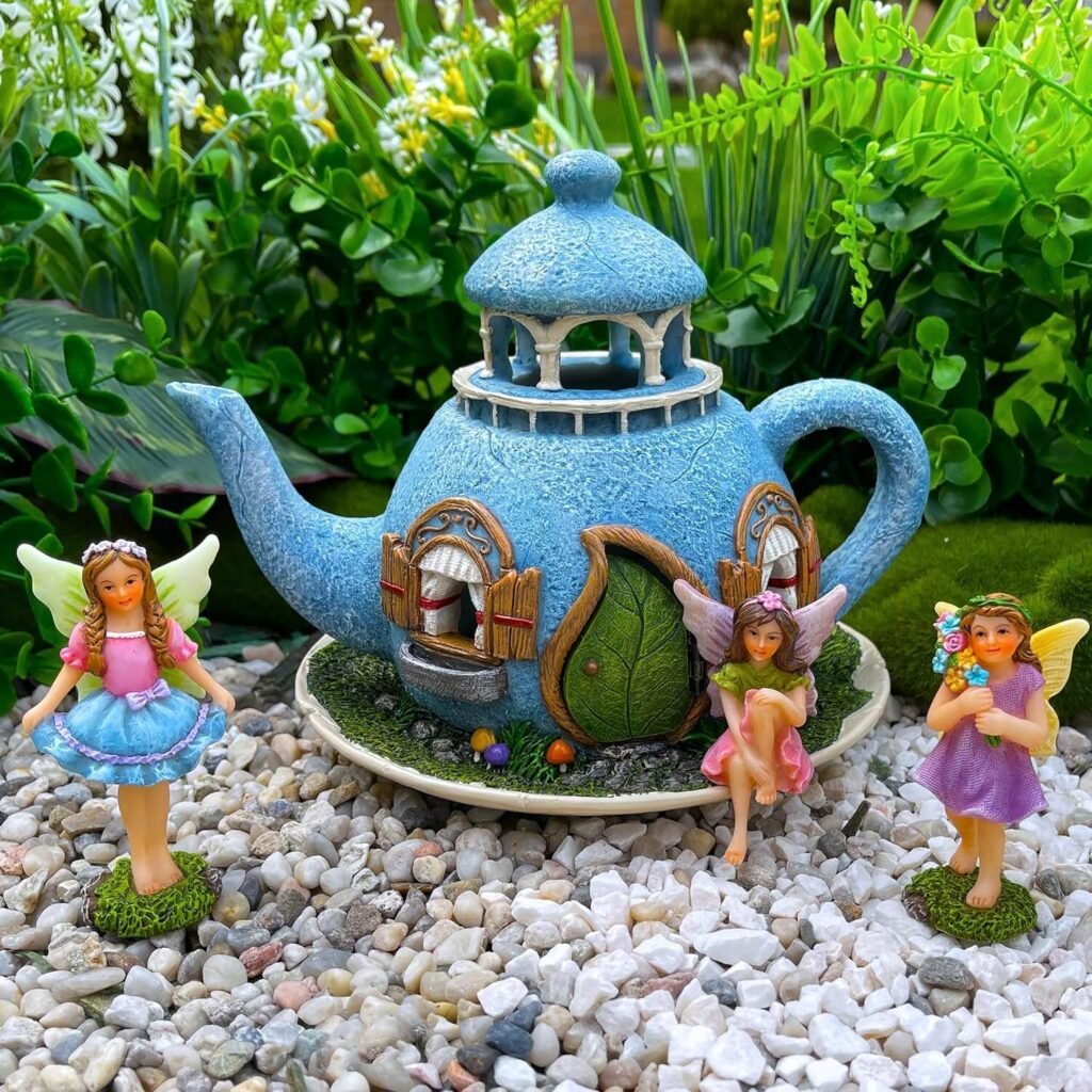 Teacup Fairy Teelie's Fairy Garden